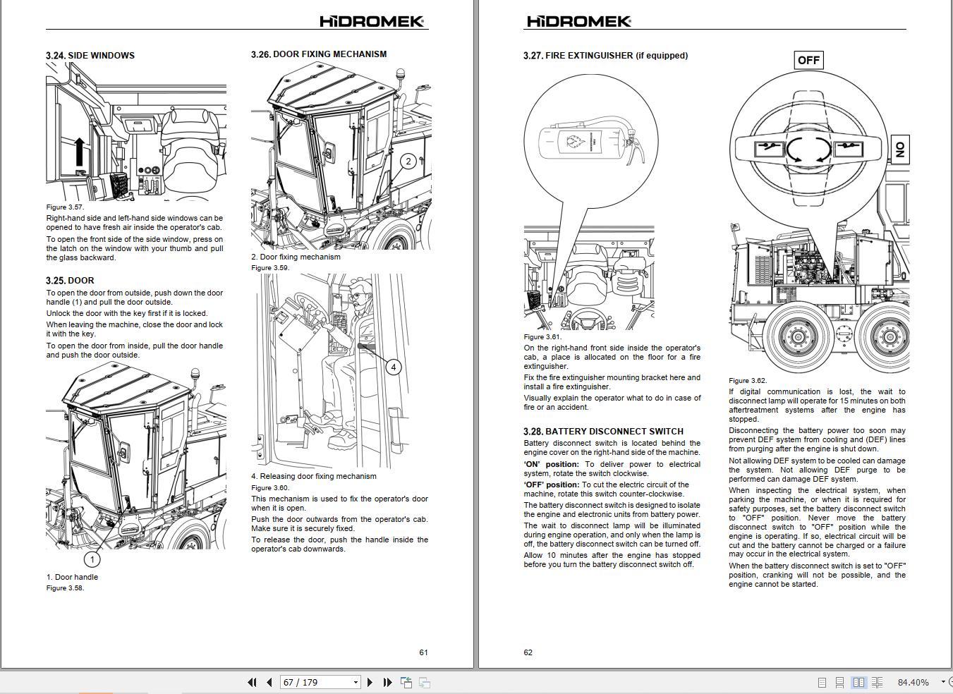 Hidromek HMK MG230-5 Operation Maintenance Manual R23034401 EN