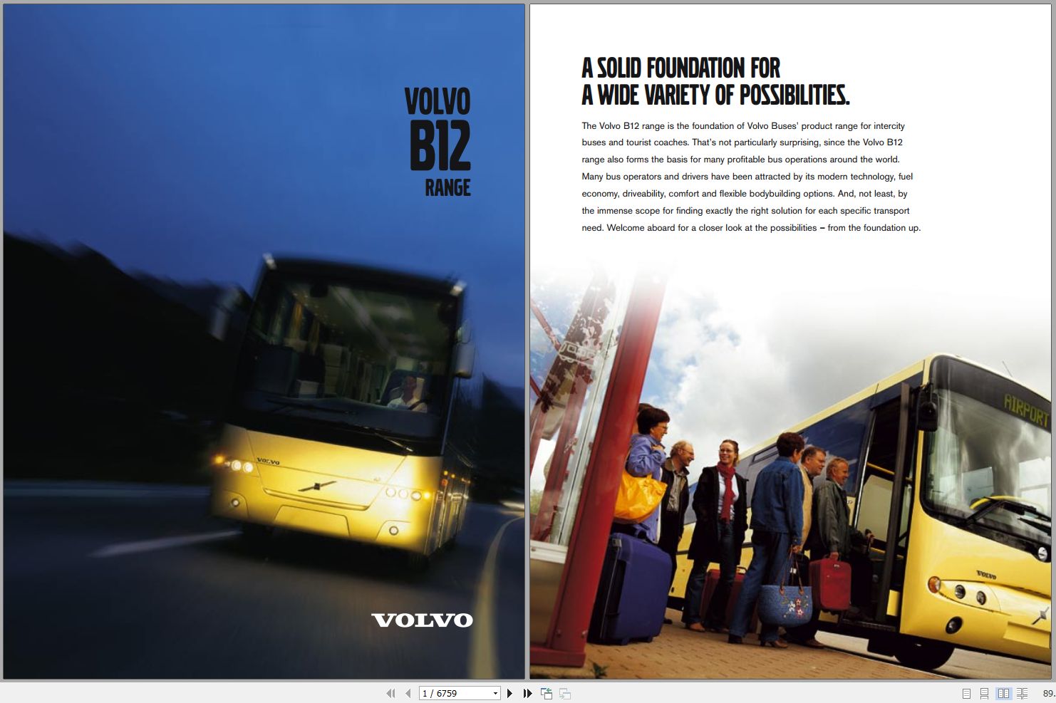 Volvo B12M Bus Service Repair Manual