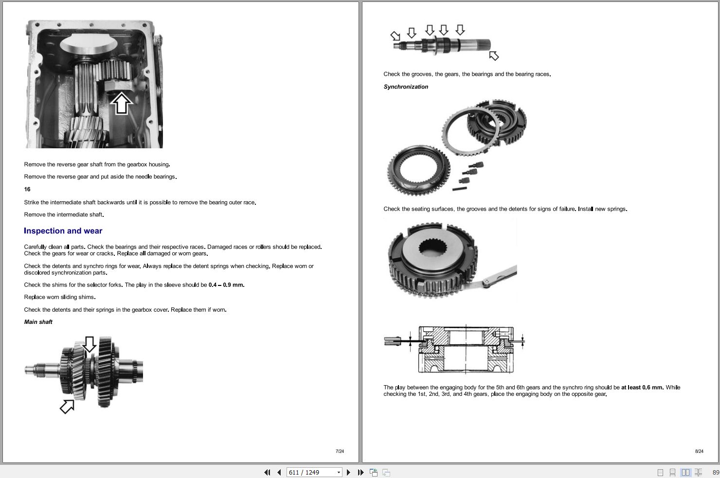 Volvo B58 Bus Service Repair Manual