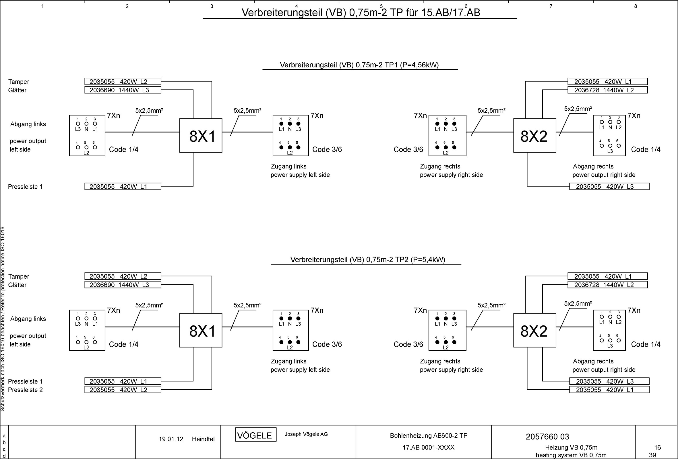 Wirtgen AB 600-2 TP Circuit Diagram 2057660_03