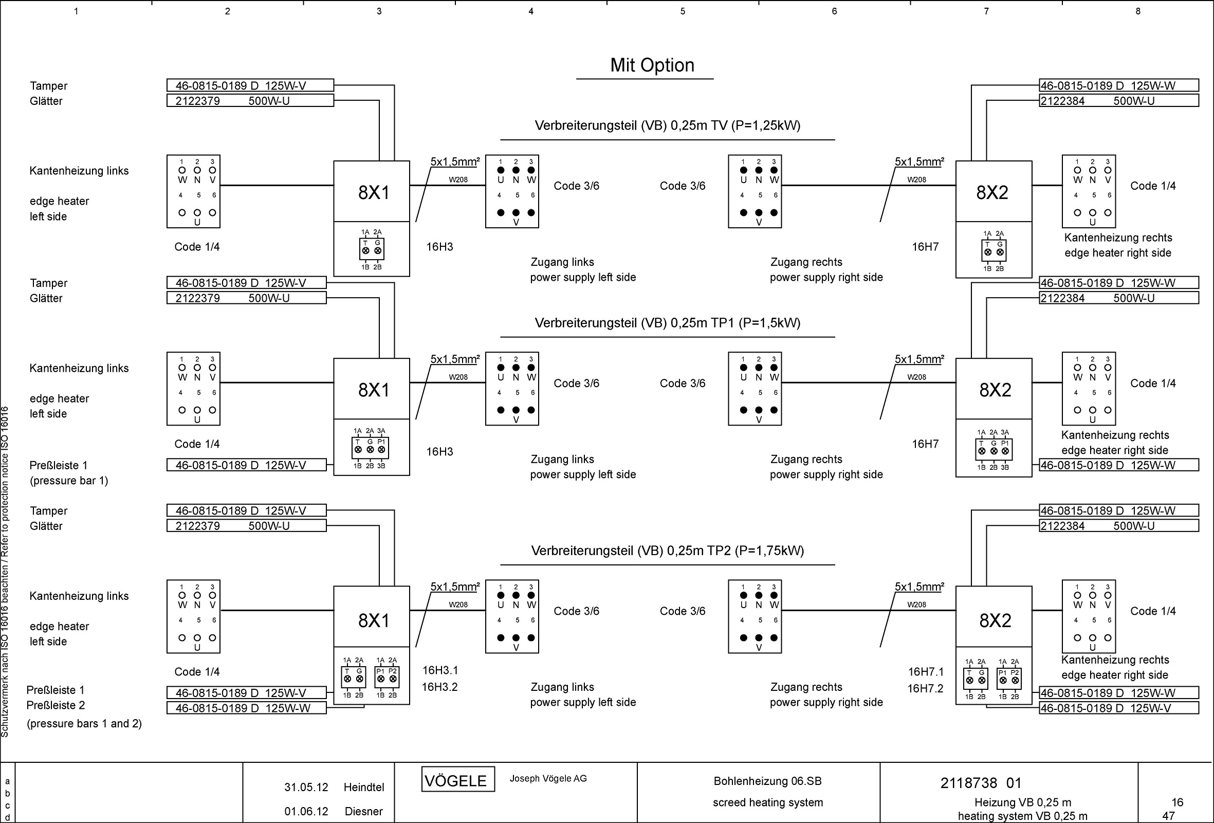 Wirtgen SB 300-2 Circuit Diagram 2118738_01